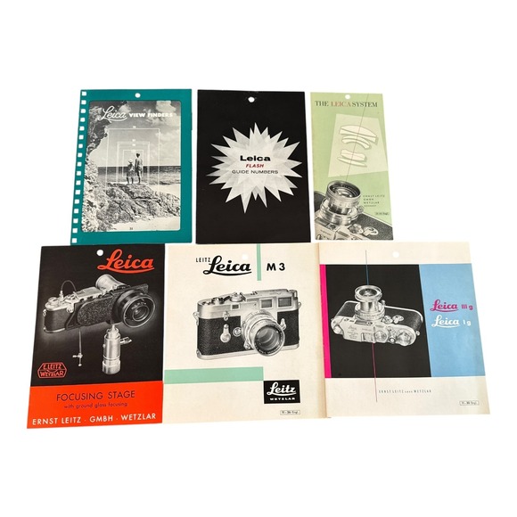 Leica | Cameras, Photo & Video | Vintage Leica Camera Manuals M3 Flash ...